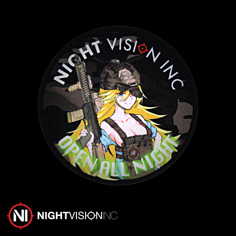 NVINC | "OPEN ALL NIGHT" MORALE PATCH - Night Vision Inc.